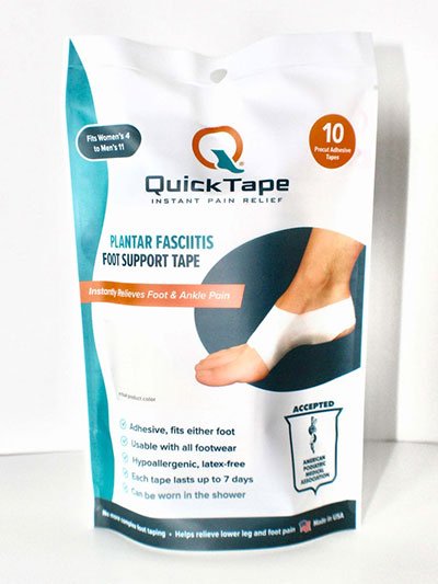 About QUICK TAPE® Support Straps | Support the Foot